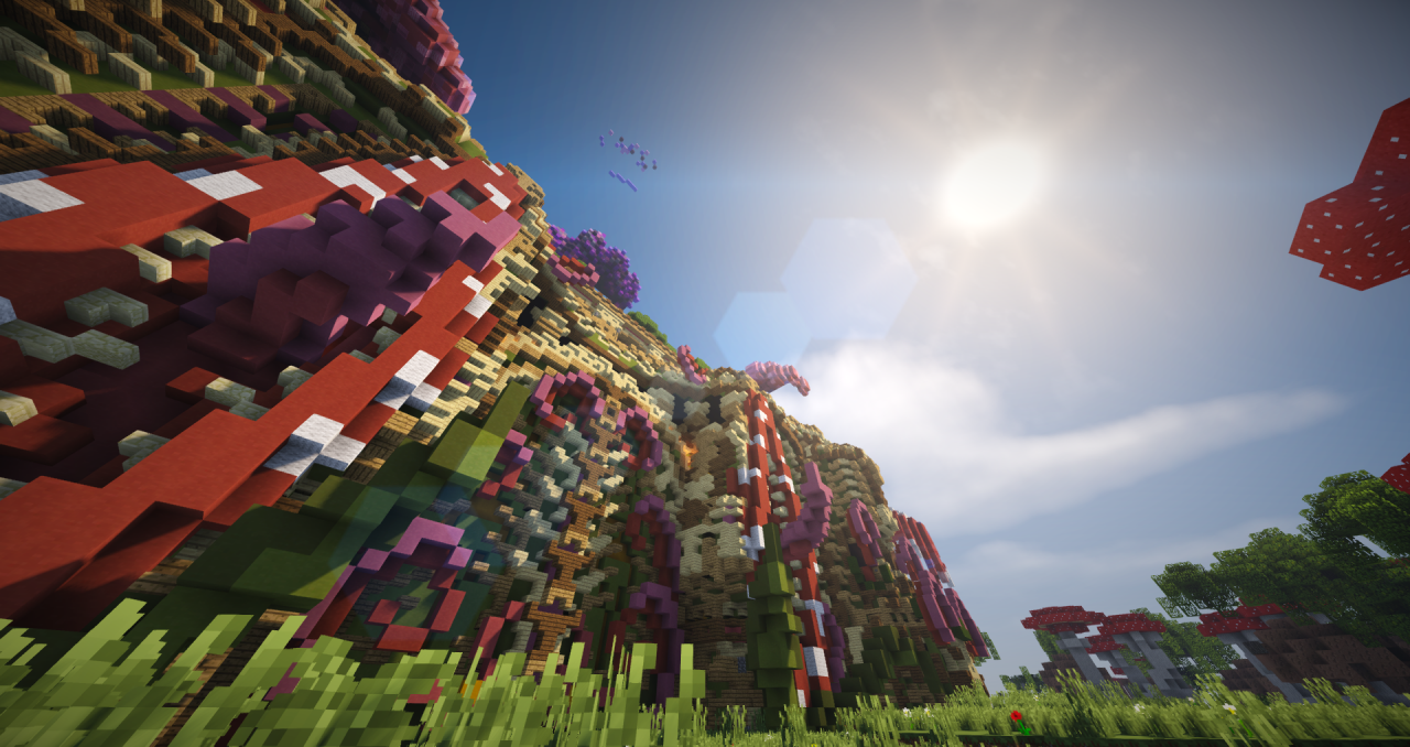 Temple of tropical forest Minecraft Map