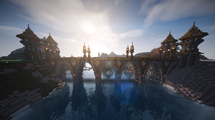 Medieval Bridge Minecraft Project