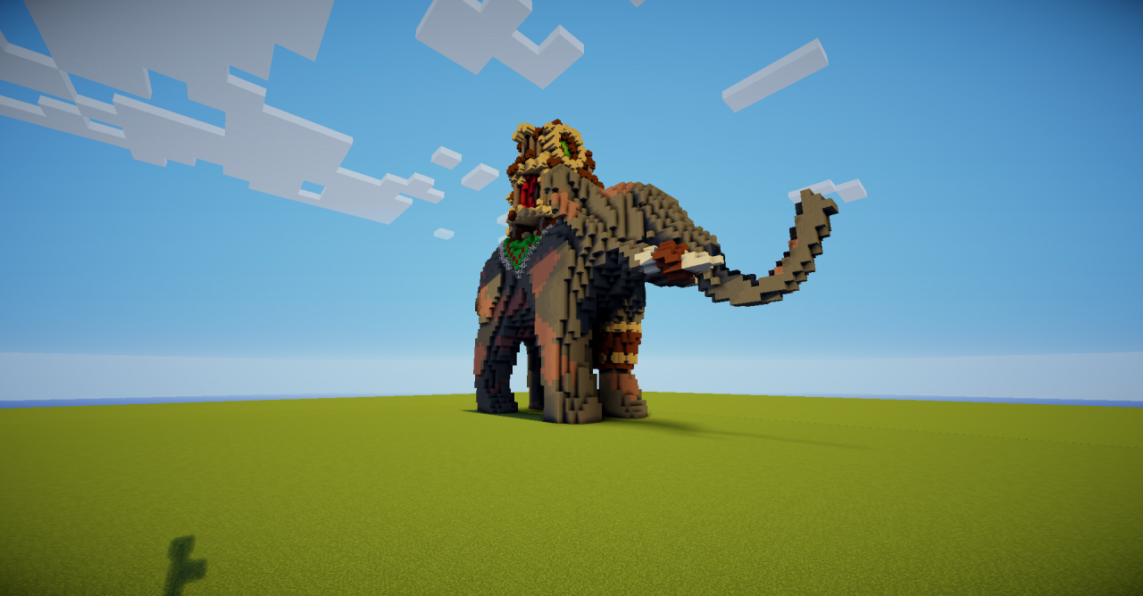 elephant Minecraft Map