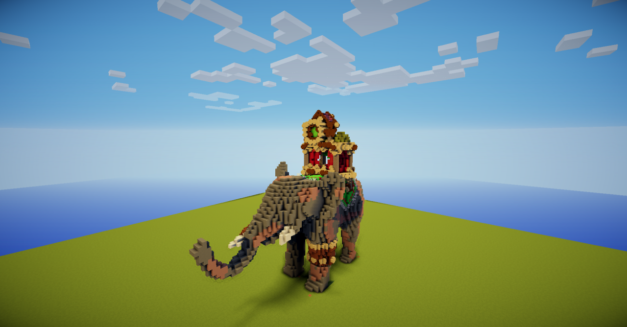 elephant Minecraft Map