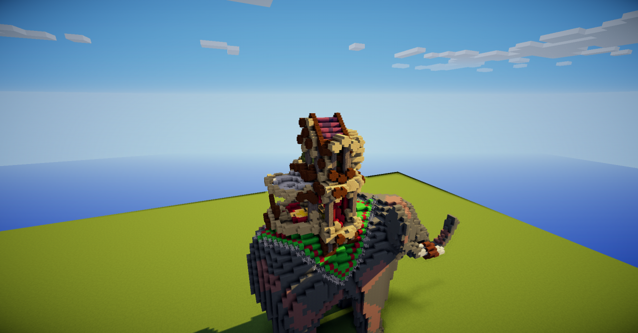 elephant Minecraft Map