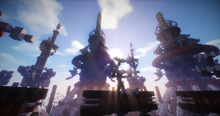 Kaleido | 6-Portal Hub Minecraft Map