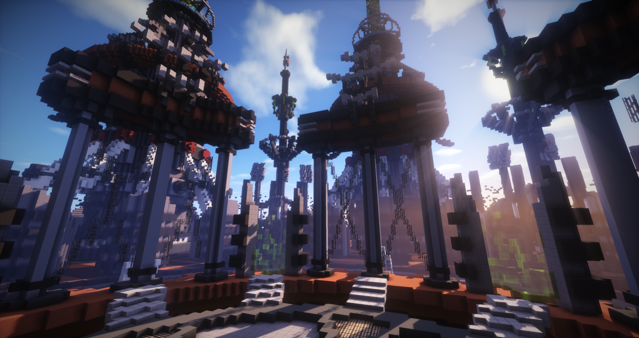 Kaleido | 6-Portal Hub Minecraft Map