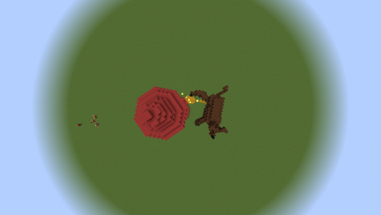 Dog And Fire hydrant Minecraft Map