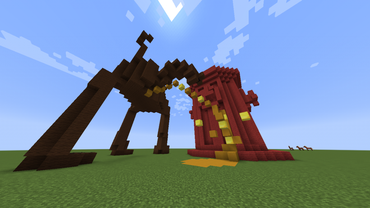Dog And Fire hydrant Minecraft Map