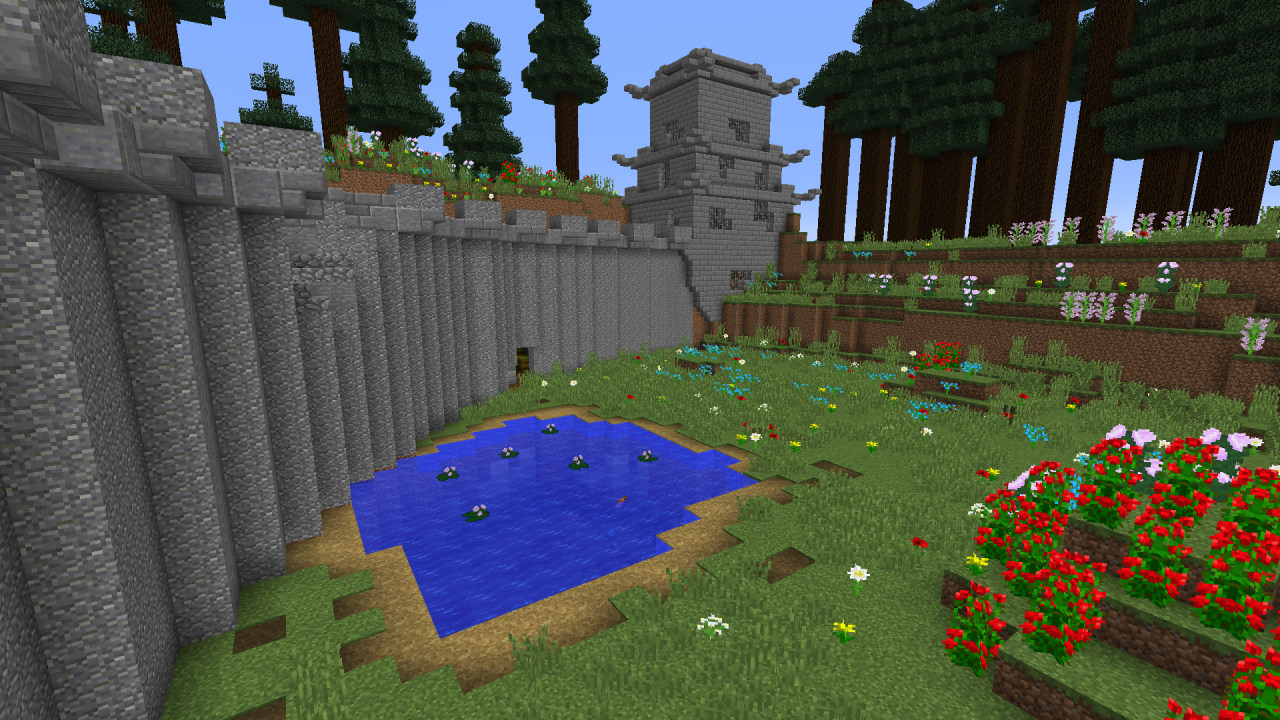 Tomb Raider II - The Great Wall {REMASTERD} Minecraft Map