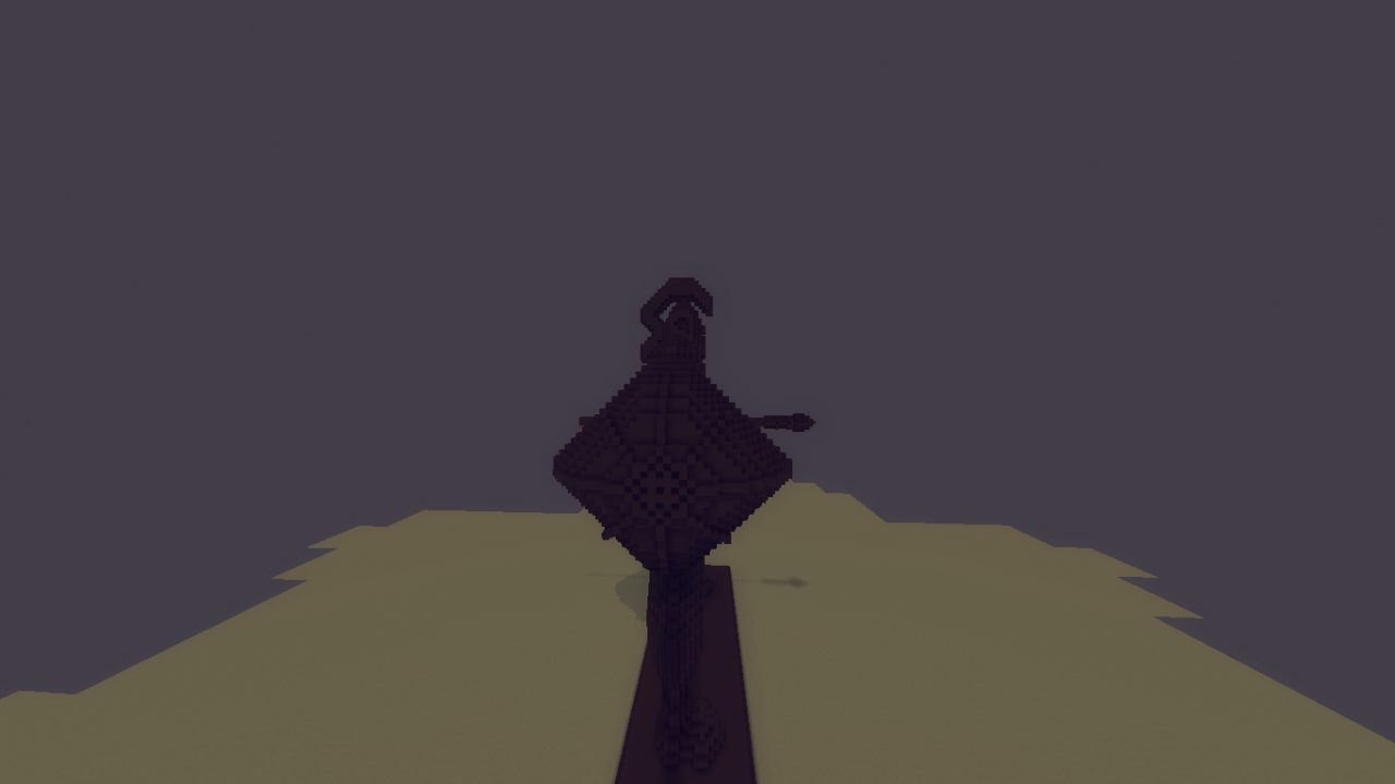 A Statue of a Warrior Minecraft Map