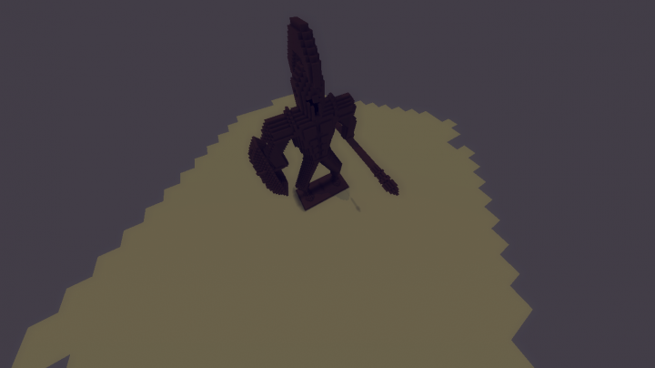 Minecraft Project:A Statue of an Warrior | HIVE