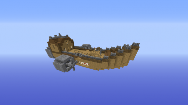 Old World Airship Minecraft Map