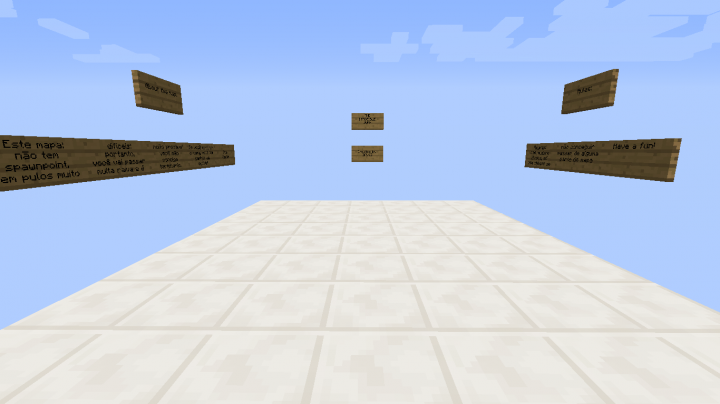 The Imposible Jump Minecraft Map