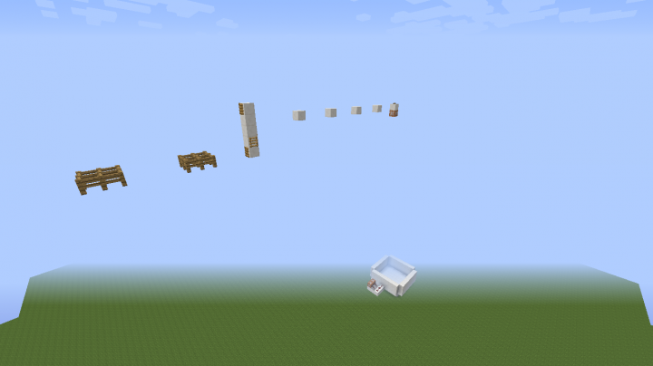 The Imposible Jump Minecraft Map