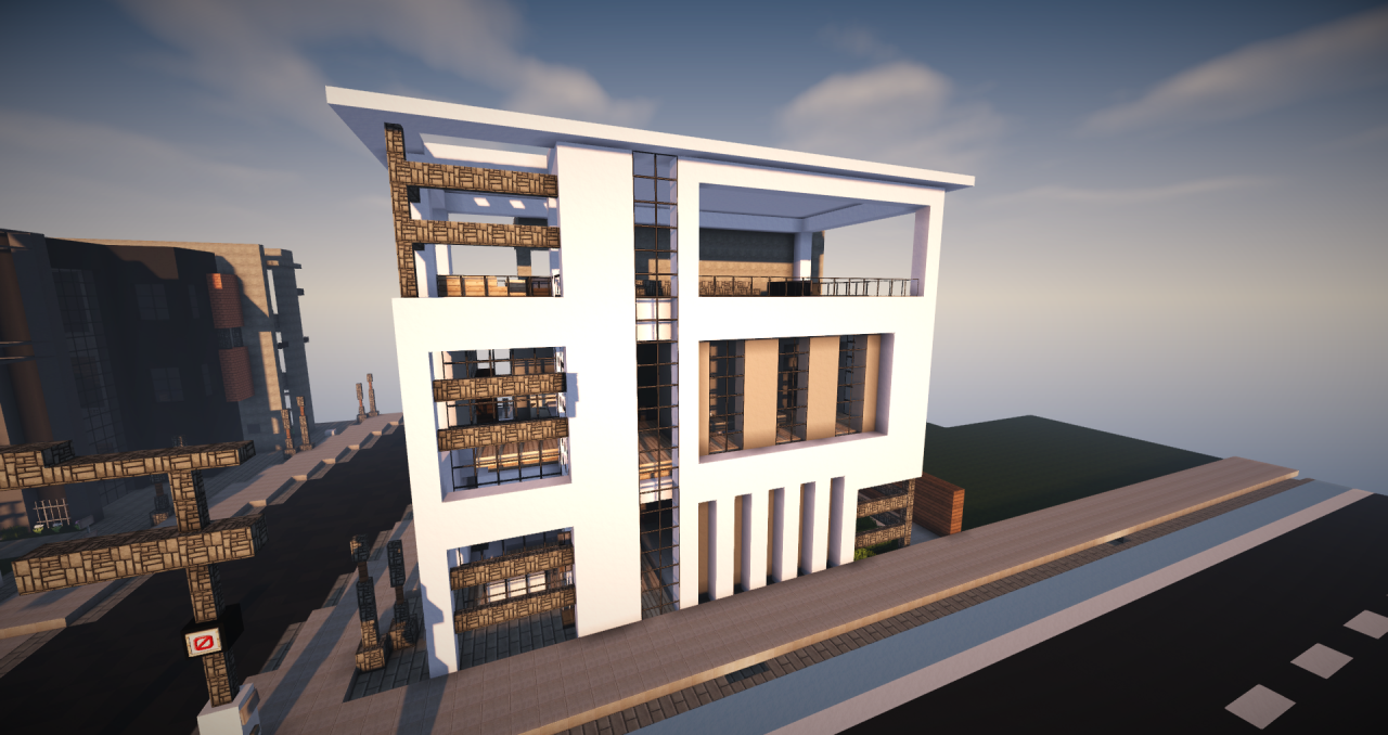 Concept || Modern Townhouse || CW Minecraft Map