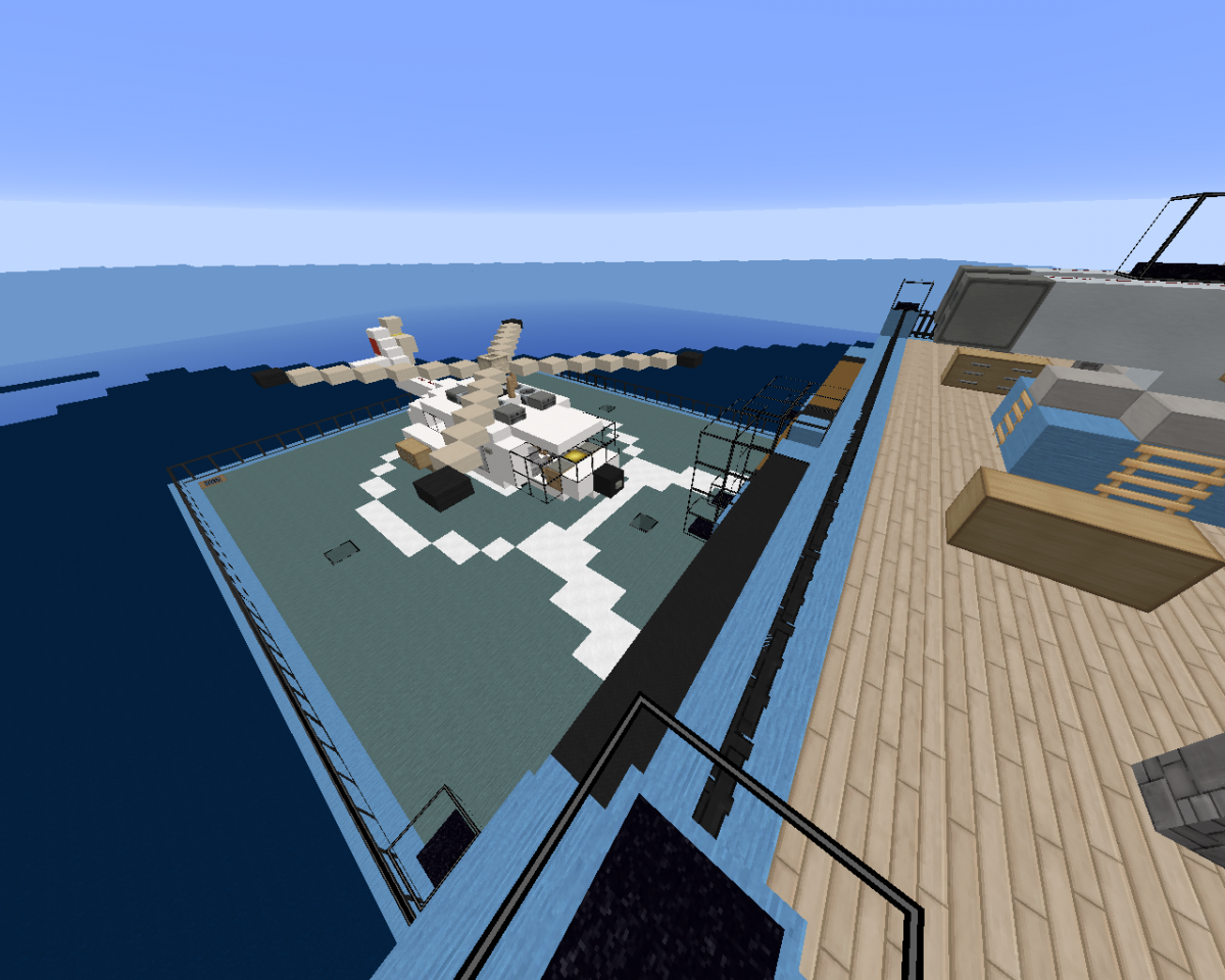 DDG guided missile destroyer Minecraft Map