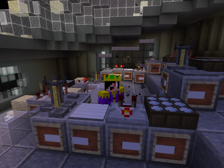 Crashed UFO in the Desert Minecraft Map