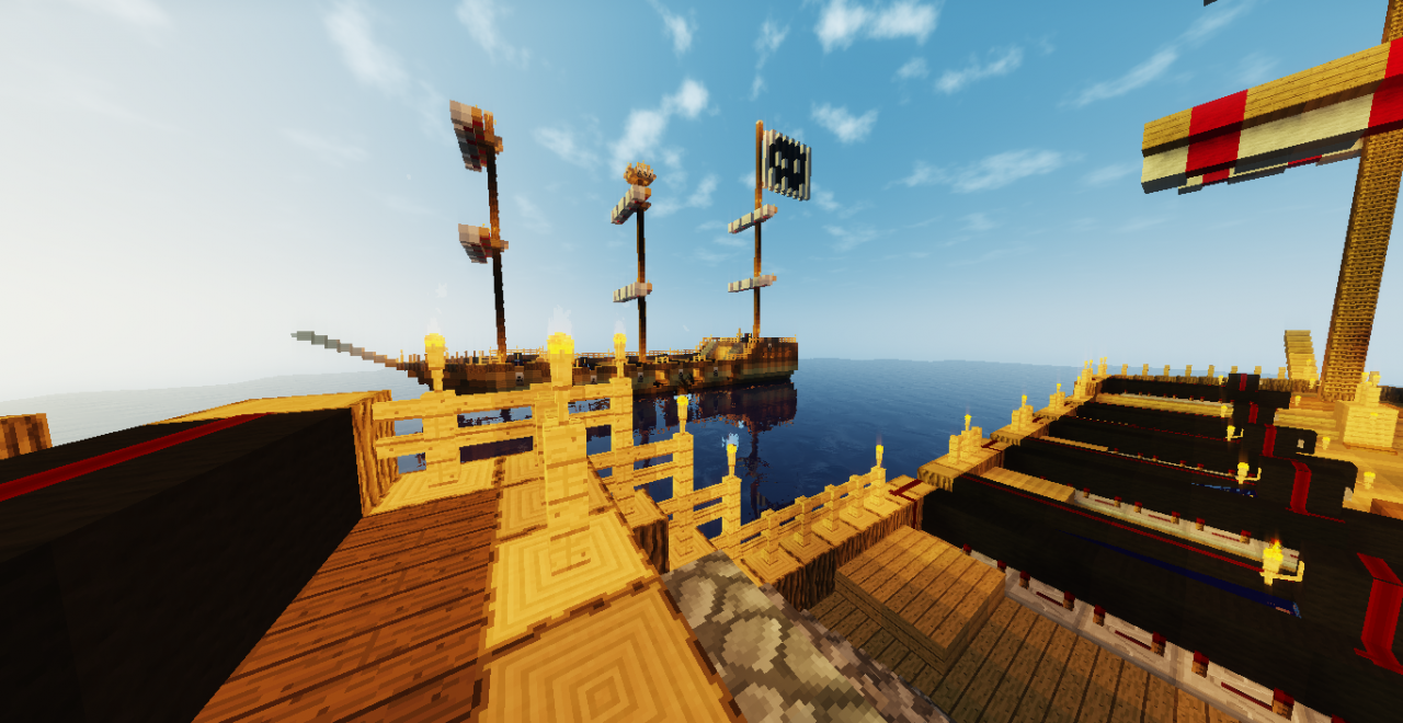 Pirate Ships (TNT Cannons) Minecraft Map