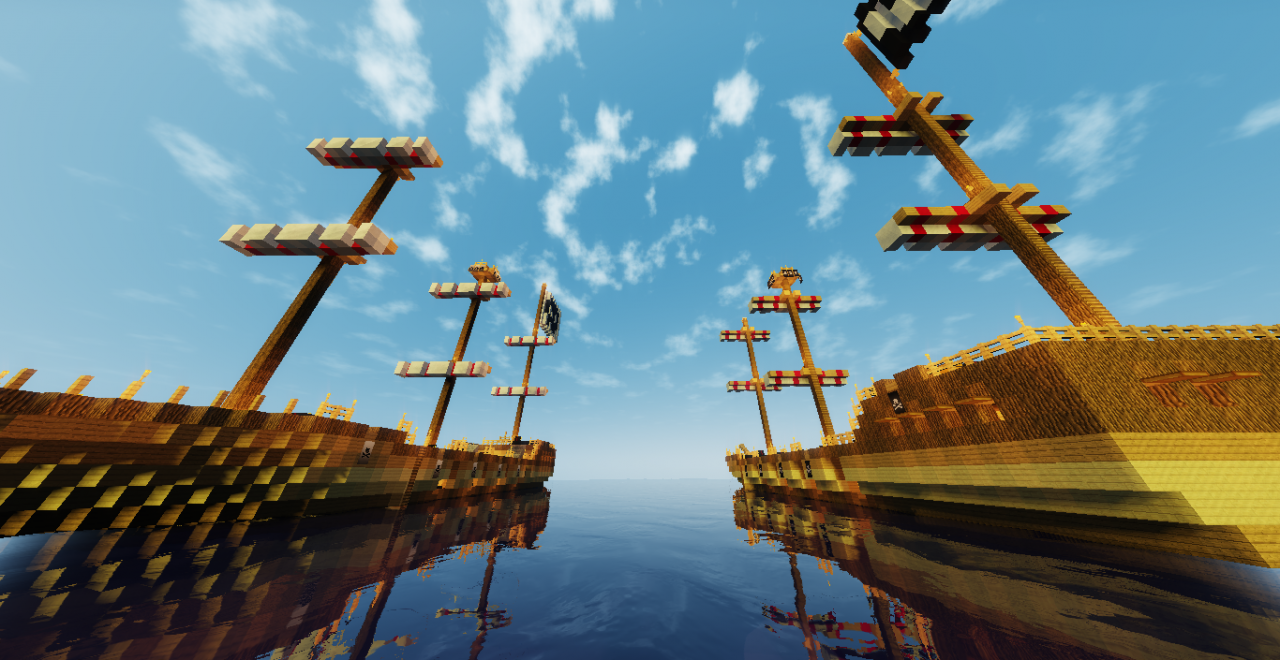 Pirate Ships (TNT Cannons) Minecraft Map