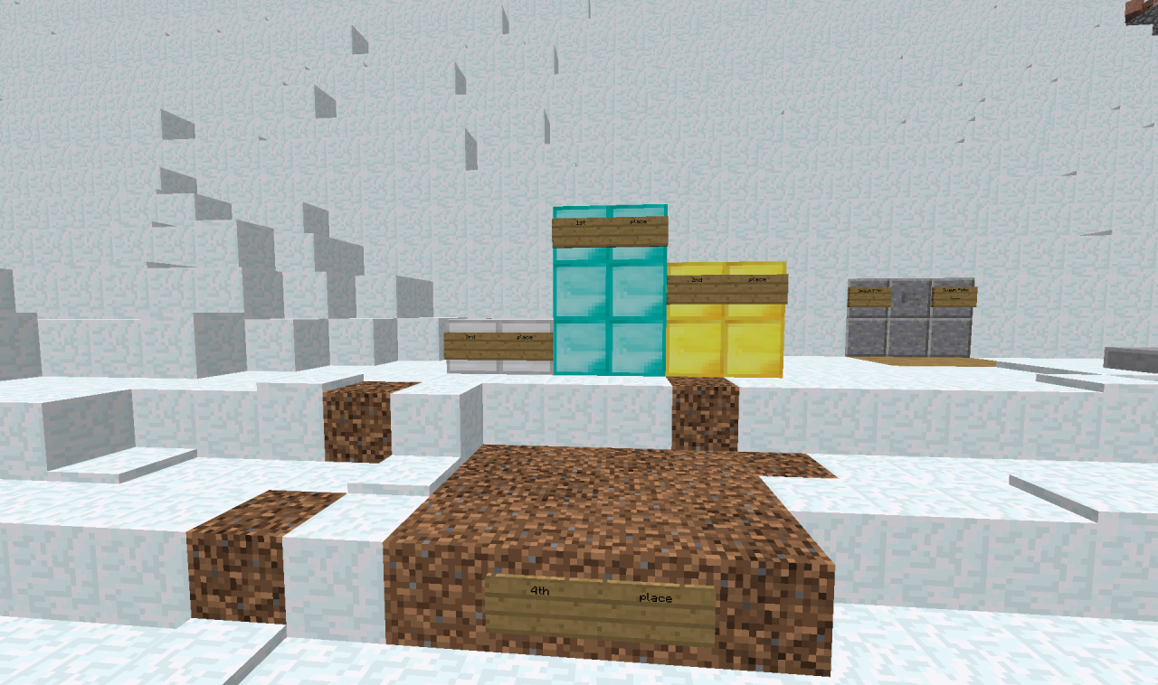 Icey Boat Race Minecraft Map