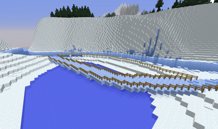 Icey Boat Race Minecraft Map