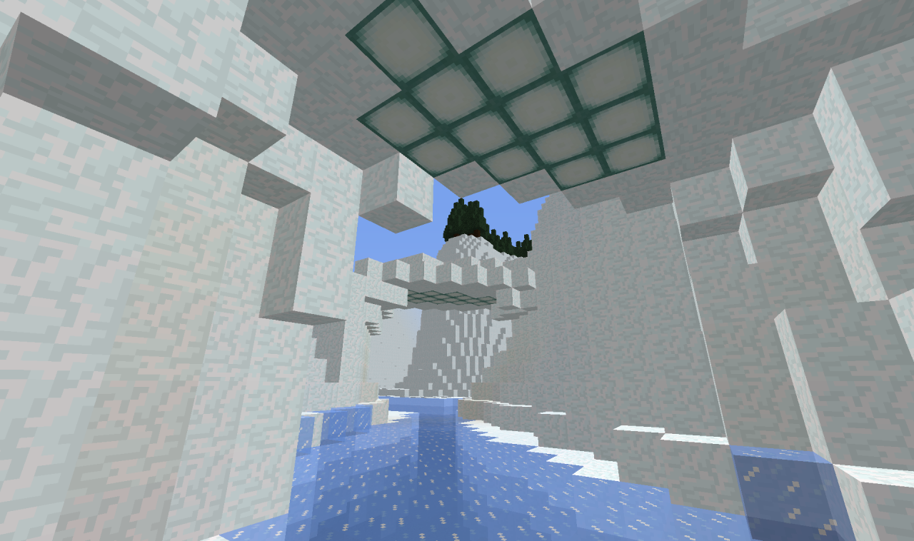 Icey Boat Race Minecraft Map