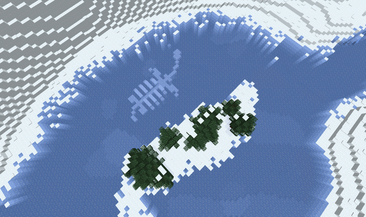 Icey Boat Race Minecraft Map