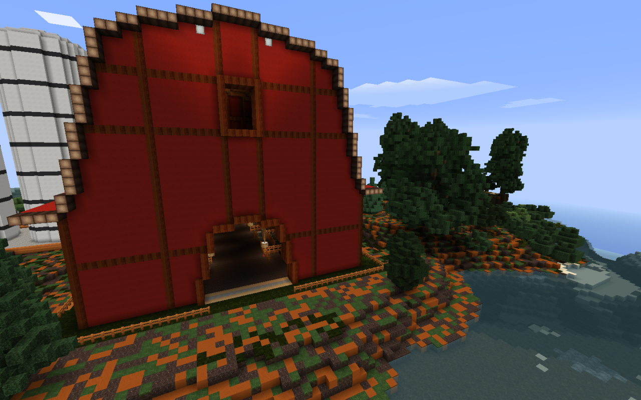 Hillridge Farms - The Barn Minecraft Map