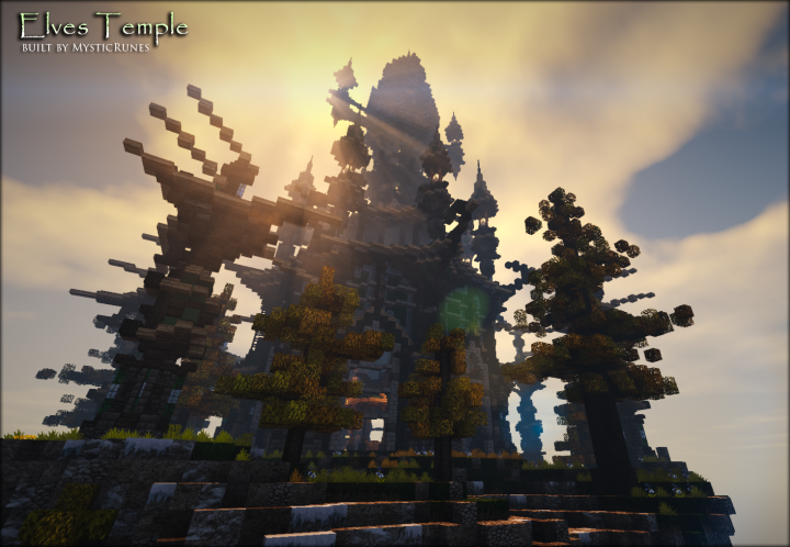 Elves Temple - [MMORPG] Minecraft Map
