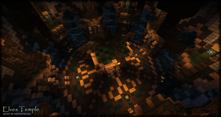 Elves Temple - [MMORPG] Minecraft Map