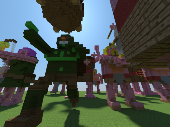 Clash of Clans wars Minecraft Map