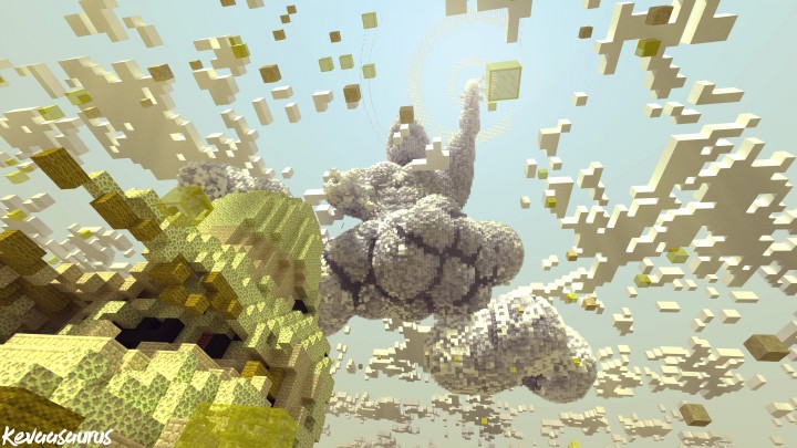 Chasing an Oasis Minecraft Map