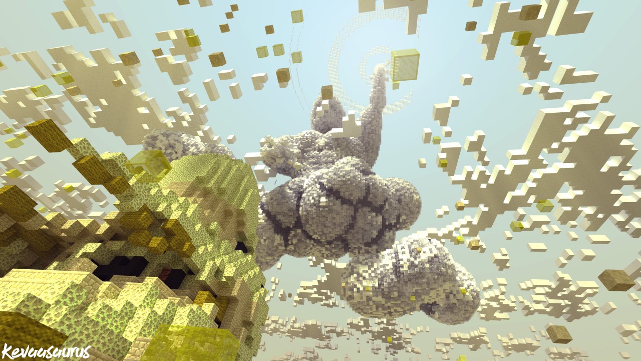 Chasing an Oasis Minecraft Map