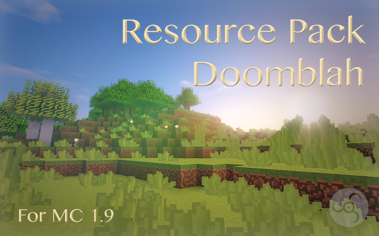 Resourcepack Doomblah - MC 1.9 (Block Models, Animations) Minecraft Texture Pack