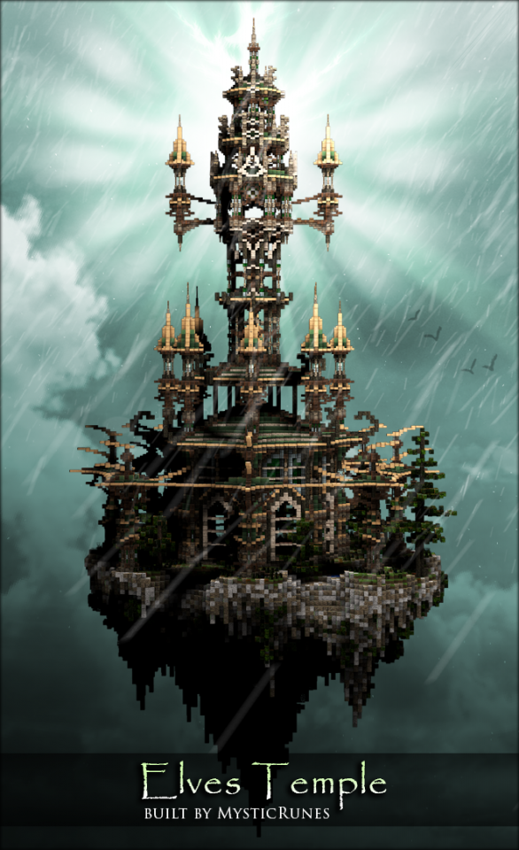 Elves Temple - [MMORPG] Minecraft Map