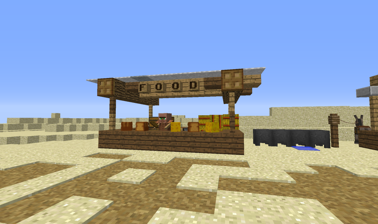 Desert Market Minecraft Map