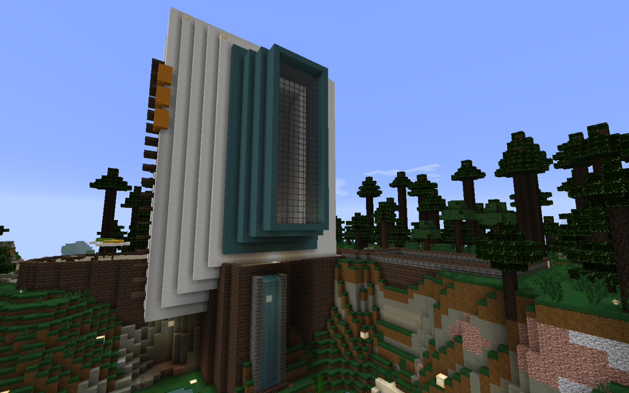 Alpine - Modern House 08 Minecraft Map