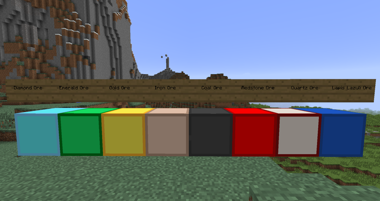 Easy ore find texture pack Minecraft Texture Pack