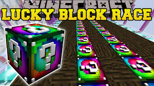Lucky Block Race Part 1 Minecraft Map