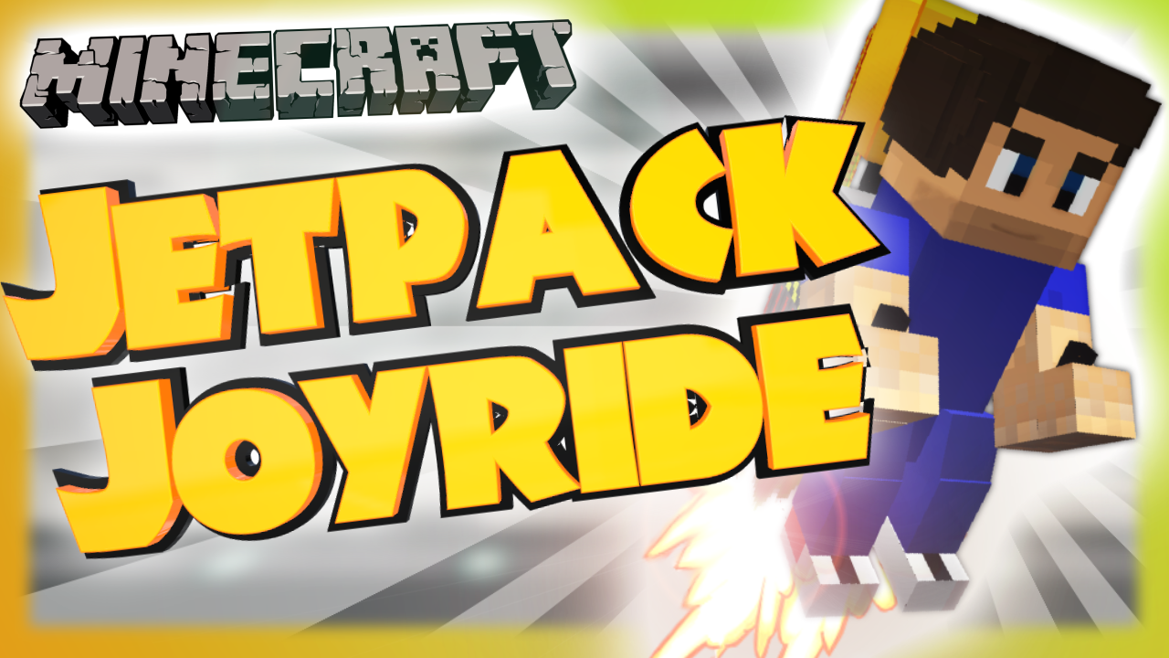 Jetpack Joyride in Vanilla Minecraft Minecraft Map