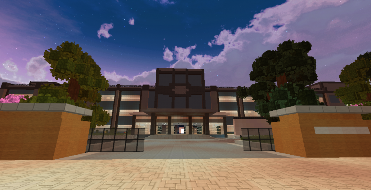 Housen High School Minecraft Map