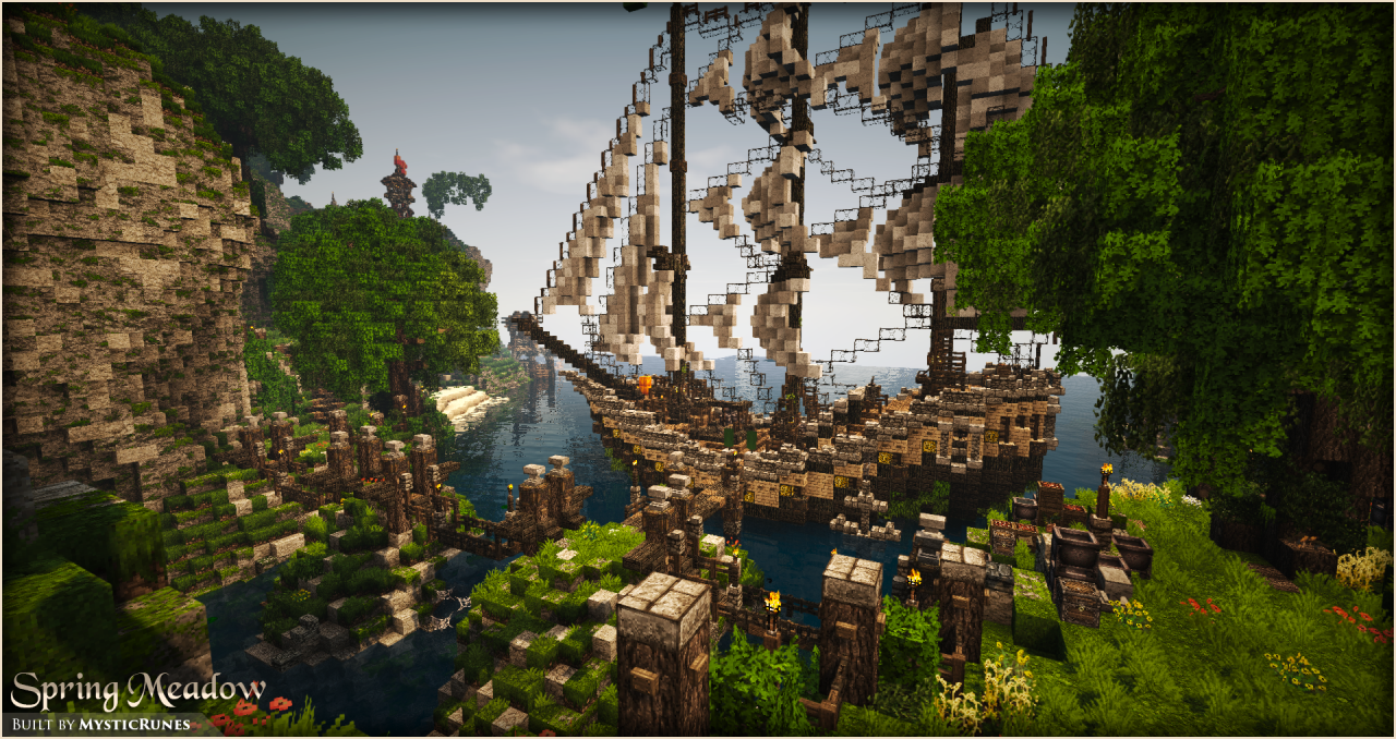 Spring Meadow - [MMORPG] Minecraft Map