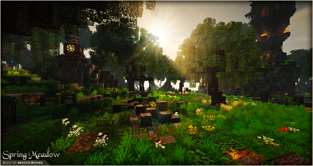 Spring Meadow - [MMORPG] Minecraft Map
