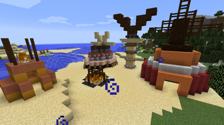 Native Village Minecraft Map