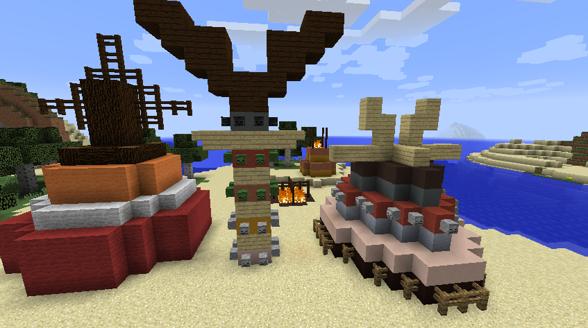 Native Village Minecraft Map