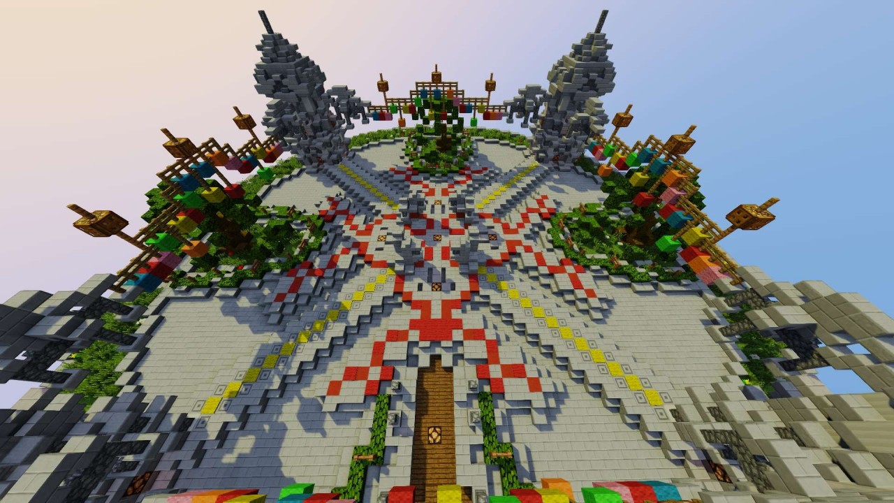 SeriumSpawn Hub/Lobby By PixelMania [DOWNLOAD] Minecraft Map