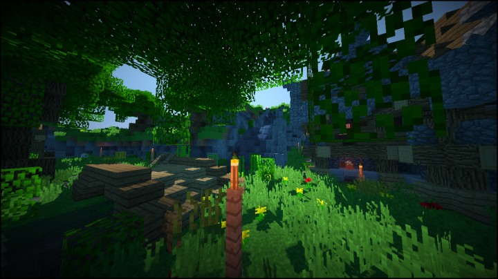 OverGrown Spawn Minecraft Map