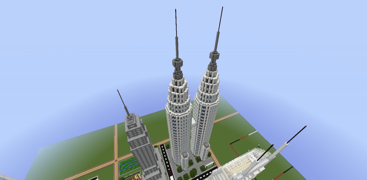 Petronas Towers Minecraft Map