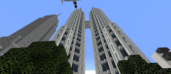 Petronas Towers Minecraft Map