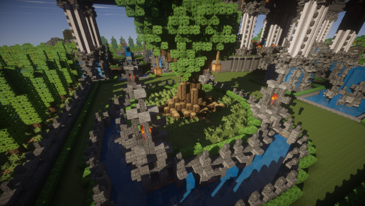Spawn Minecraft Map