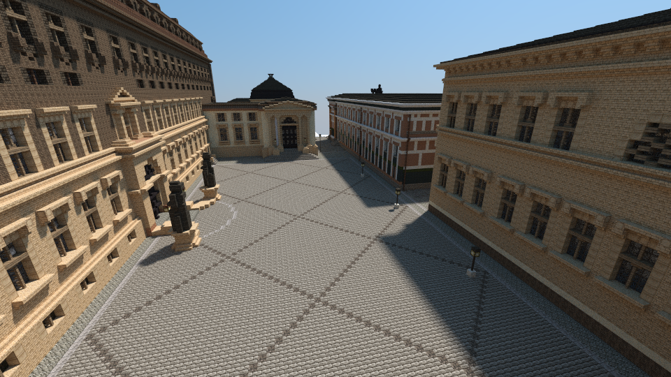Christiansborg - Danish Parliament [Borgen] + Download Minecraft Map