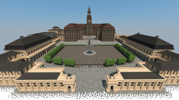 Christiansborg - Danish Parliament [Borgen] + Download Minecraft Map