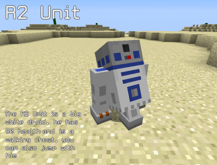 [1.8.9] Star Wars Droids Mod - with C3PO, R2D2, and more droids ...